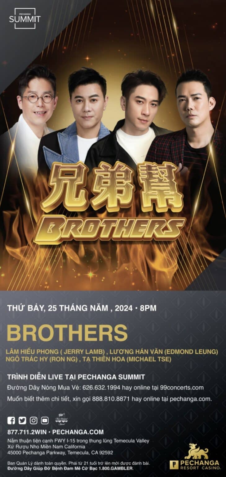 Relive the Magic: Pechanga Resort Casino Proudly Presents "The Brothers ...