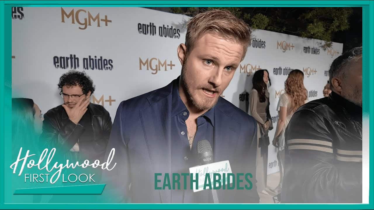 EARTH ABIDES (2024) | Interviews with Alexander Ludwig, Jessica France ...
