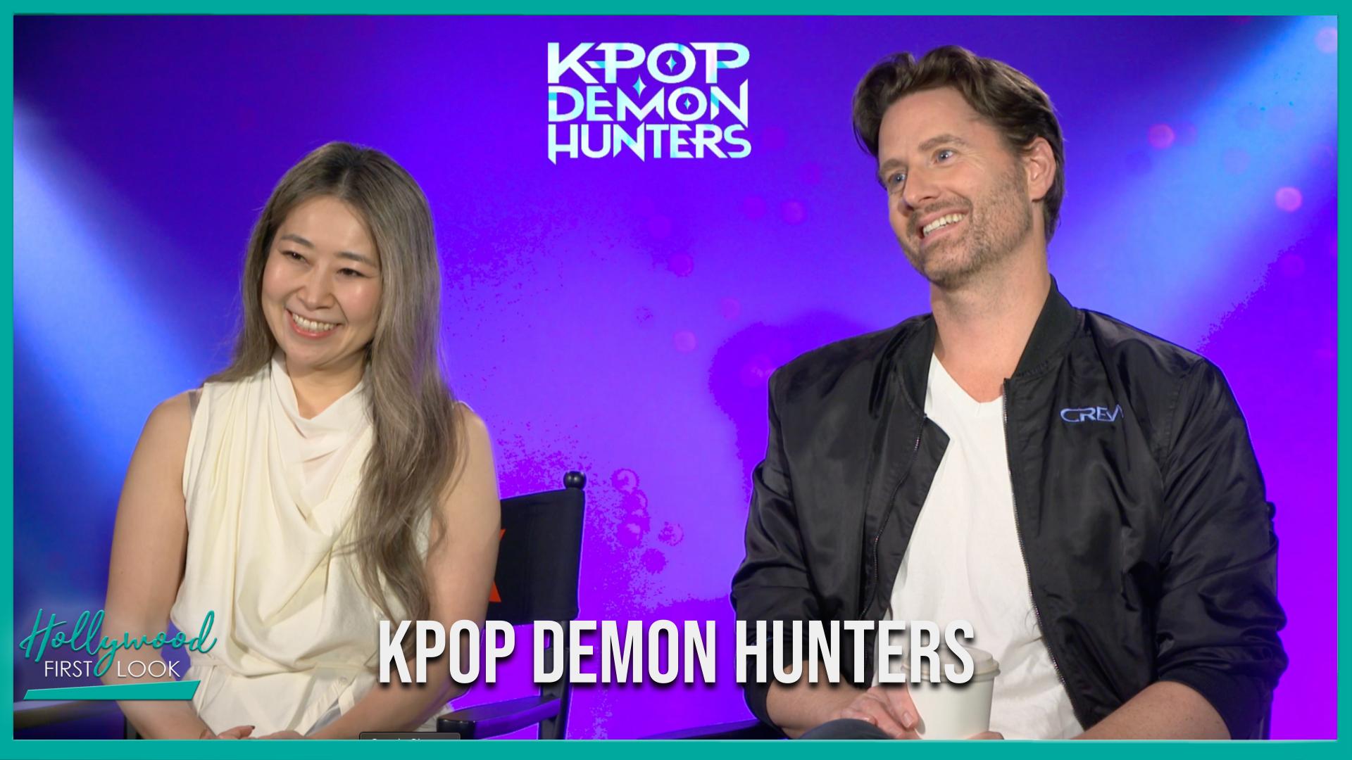 KPop Demon Hunters | Interview with Maggie Kang and Chris Applehans ...