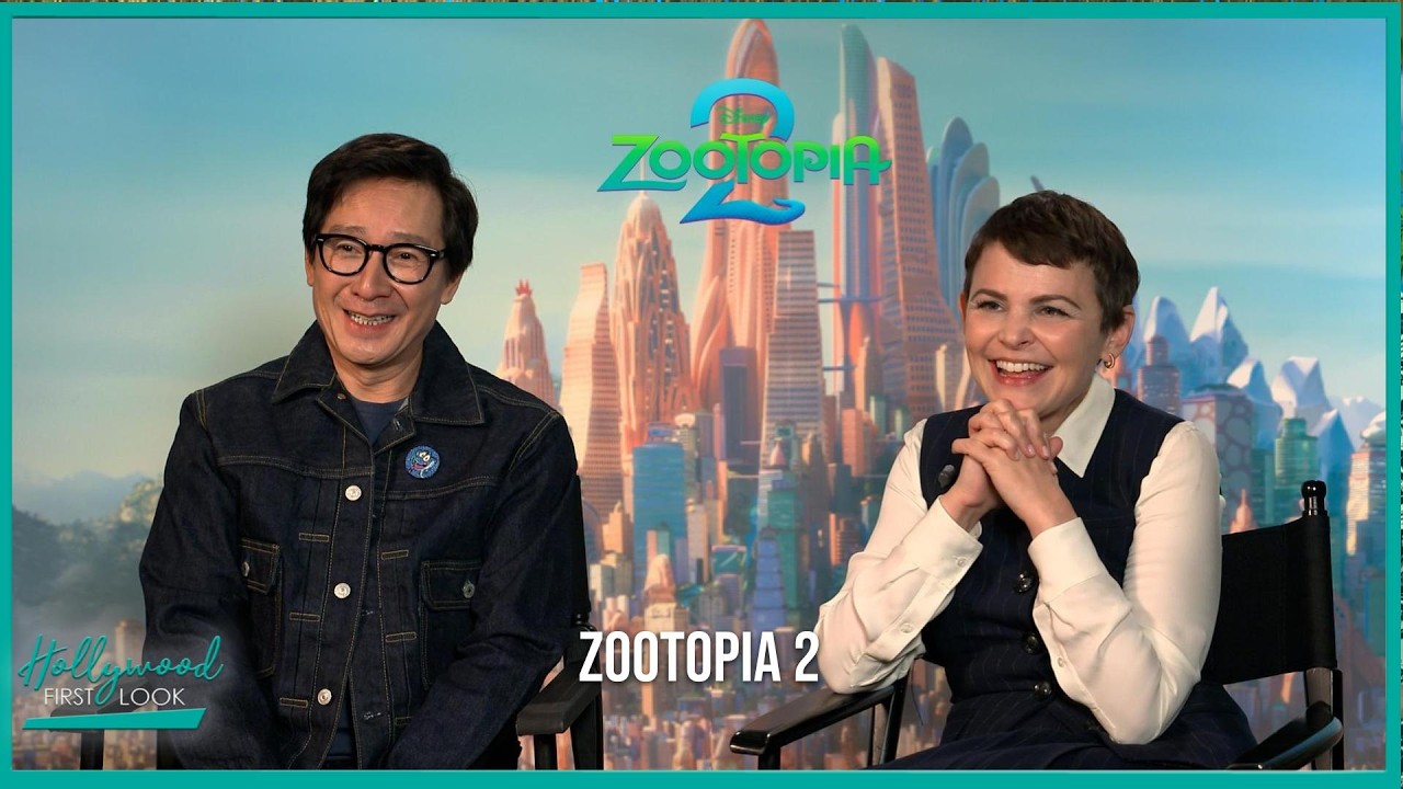 Zootopia 2 | Interview with Ke Huy Quan and Ginnifer Goodwin ...