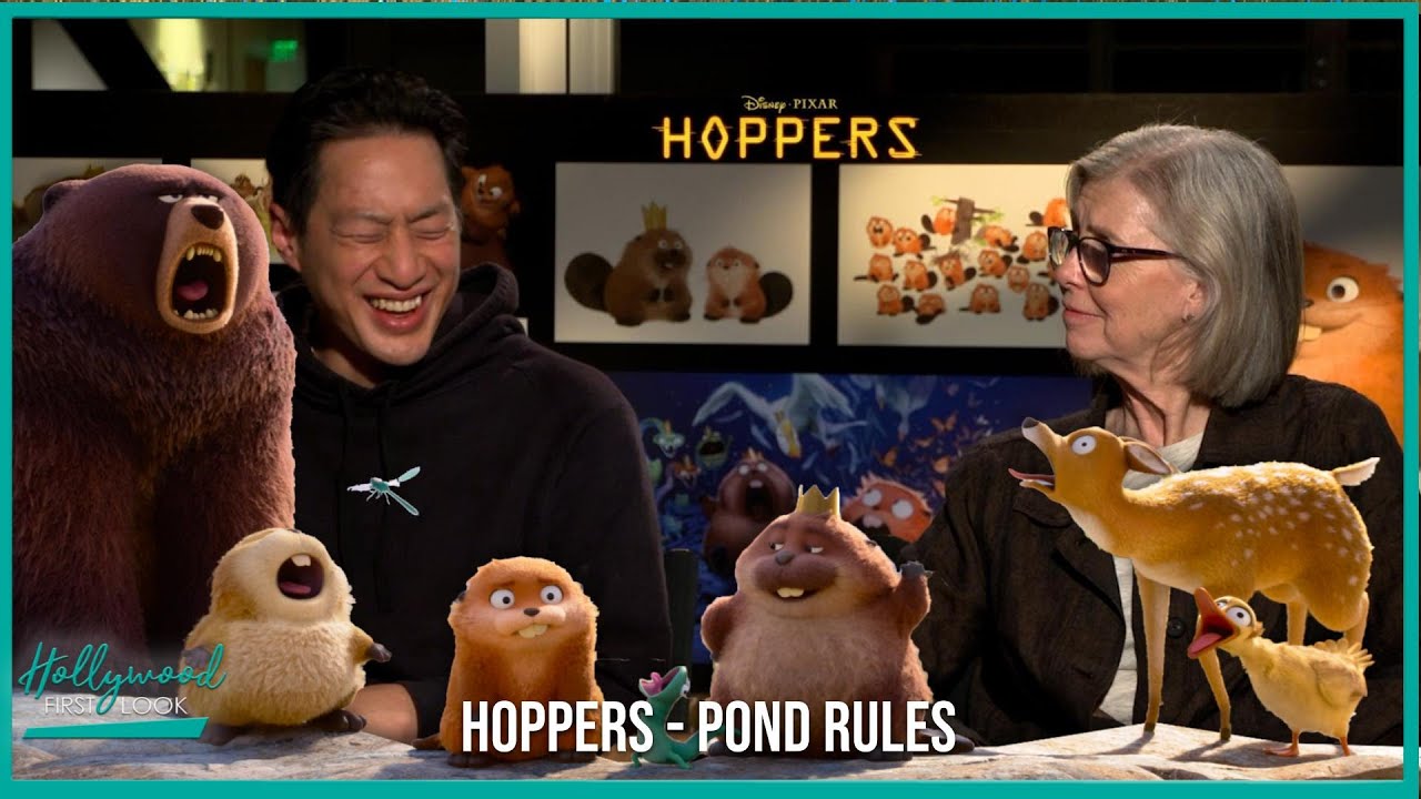 Pond Rules - Behind the Scenes of Pixar's Hoppers - Hollywood First Look